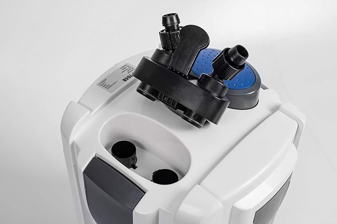 Sunsun Sun HW-704B 525 GPH 5-Stage External Canister Filter with 9W Uv ...